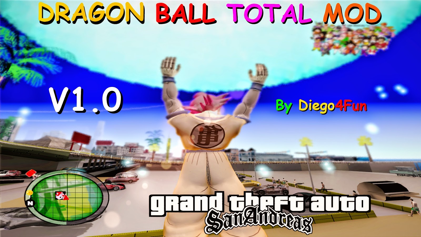 GTA SA EVOLUTION 4 BY OLIVEIRA: PODERES DRAGON BALL Z PARA GTA SA