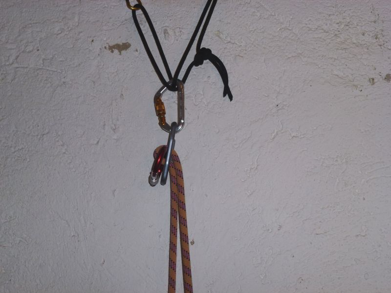 verticalRock: Tecniche - Paranco semplice