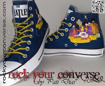 Converse All Star Customizado - Rock Your Converse!: Yellow Submarine ...