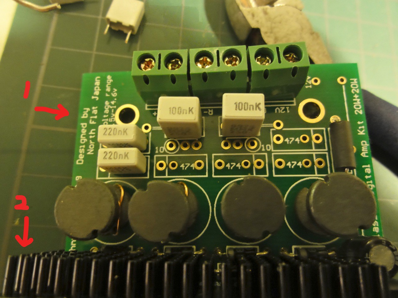 UUU: Tripath★ TA2020 搭載 デジタルアンプ自作キット Part3 NFJ