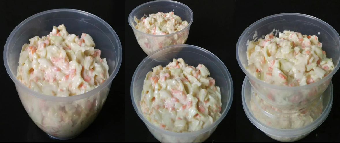 COLD COLESLAW WITH ROASTED SESAME SEED MAYO