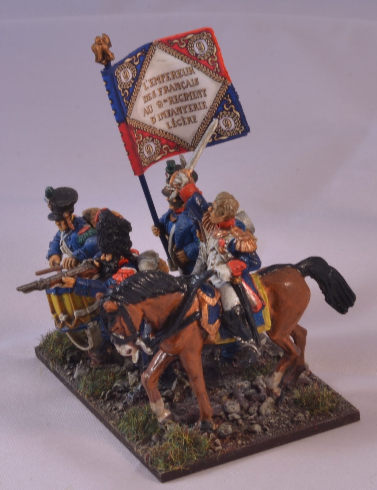 Zen and the Art of Miniature Painting: 9e Regiment d'Infanterie Legere