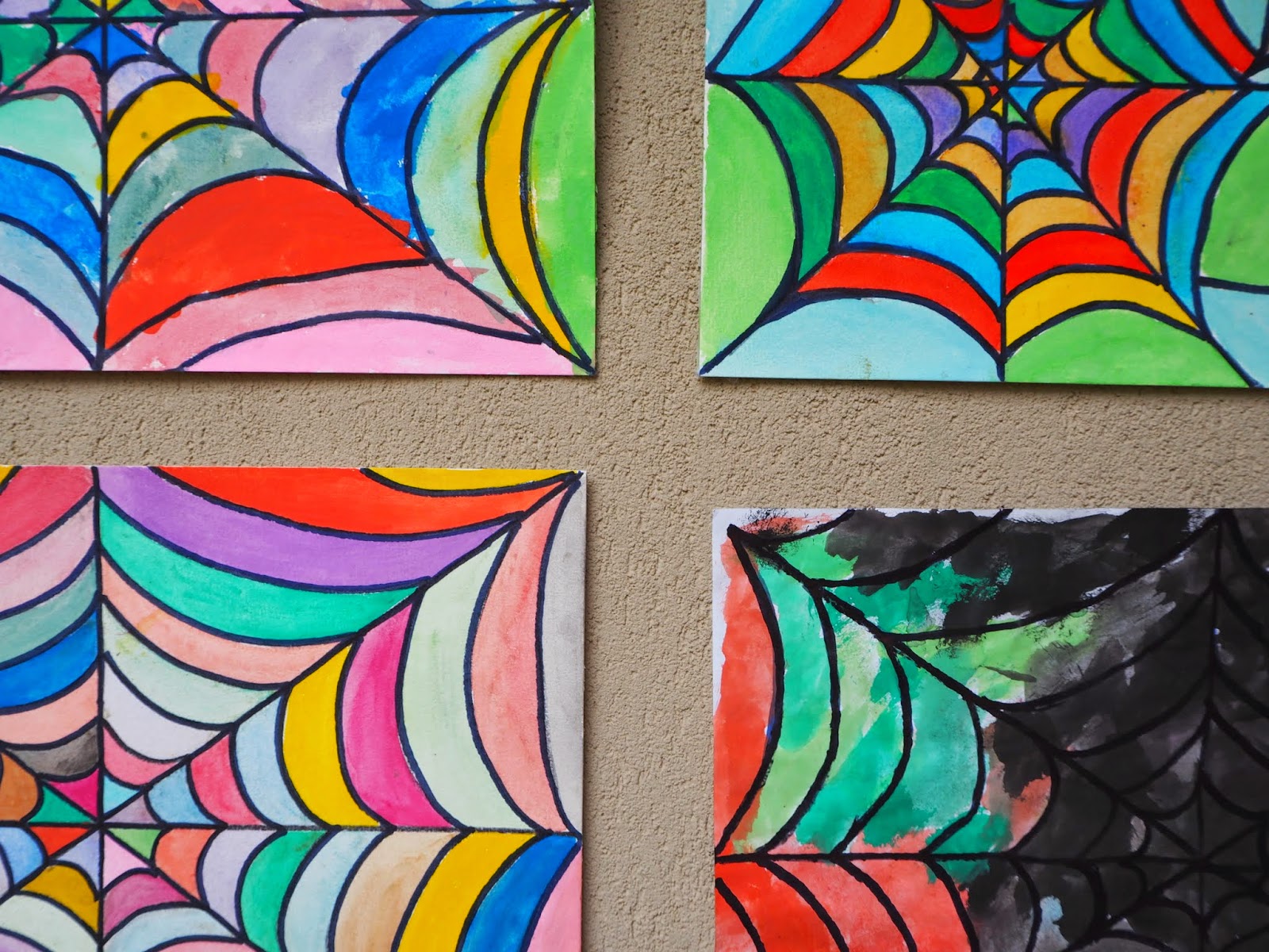 Learn with Play at Home: Spider Web Art for Kids