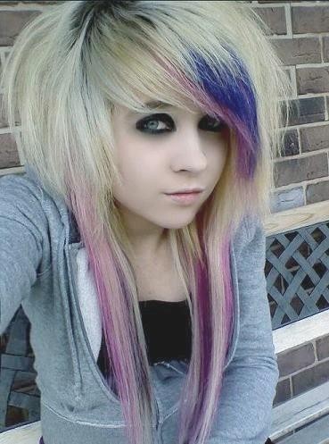 mode haar: Blonde Emo Hairstyles | Blond Punk Kapsels | Blond Scene ...