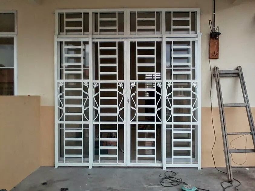Powder Coated Steel for Sliding Door Grill ~ MHS GLOBAL RESOURCES