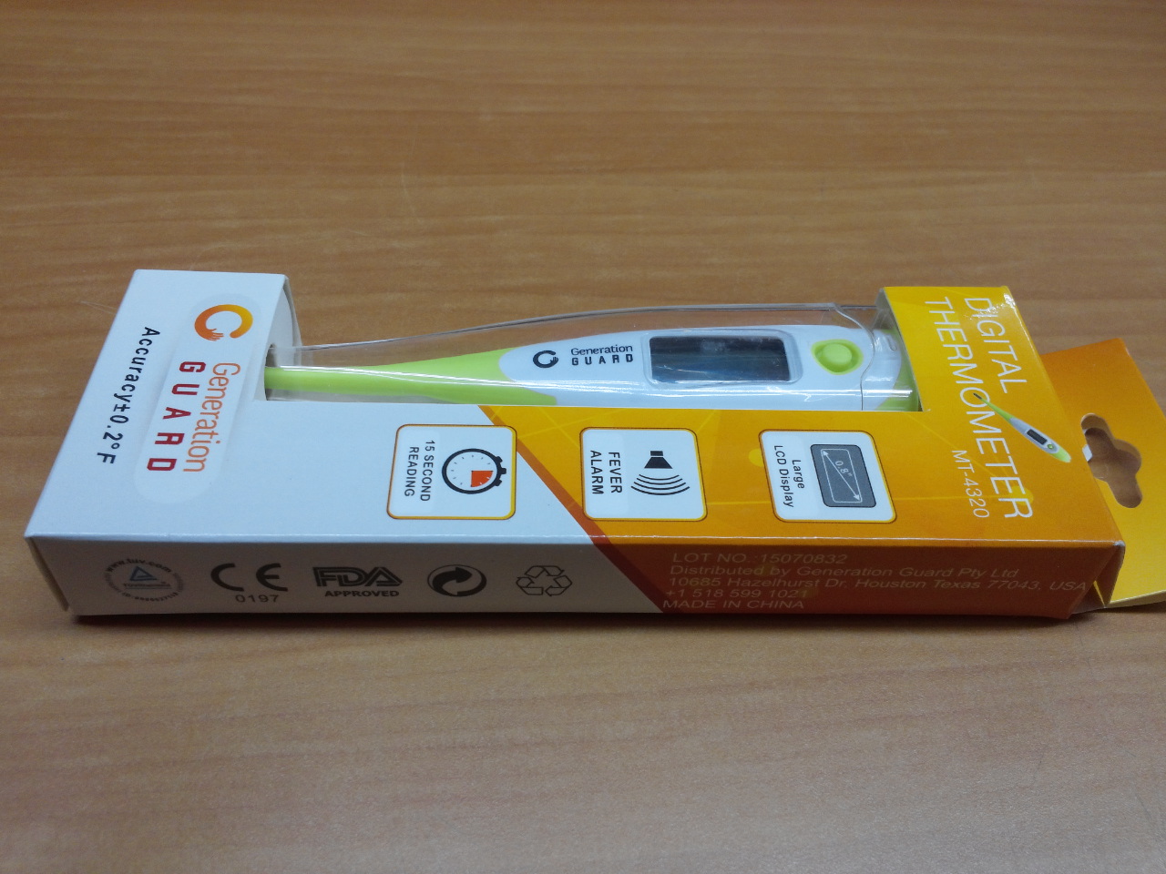 Amazon product: Clinical Digital Thermometer with Rapid Read Large LCD ...