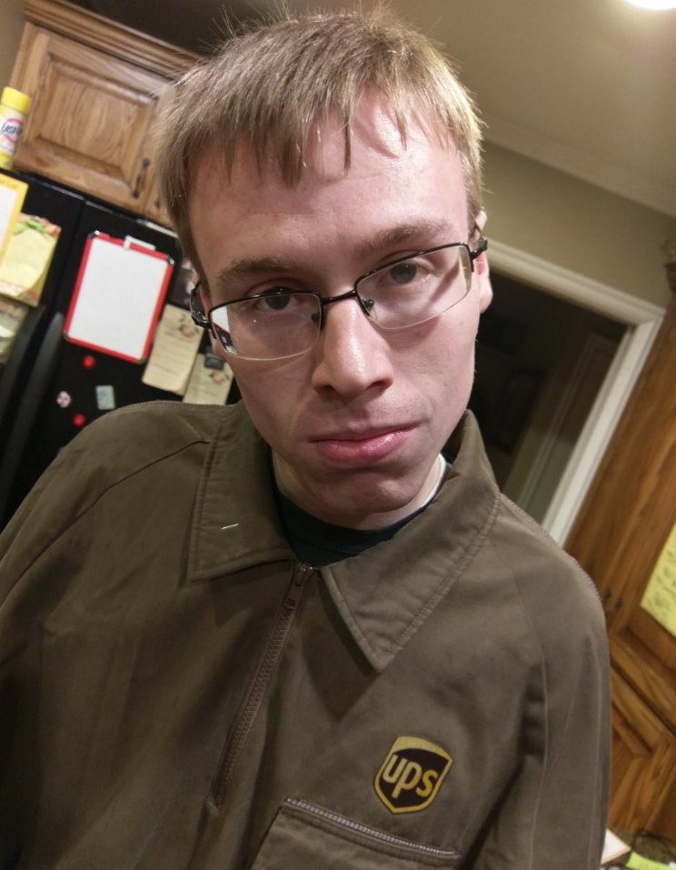 The Benge Family Blog: UPS Man, UPS Man