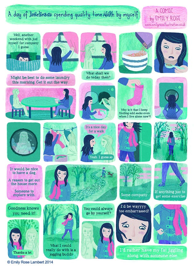 Emily Rose Illustration: Comics!