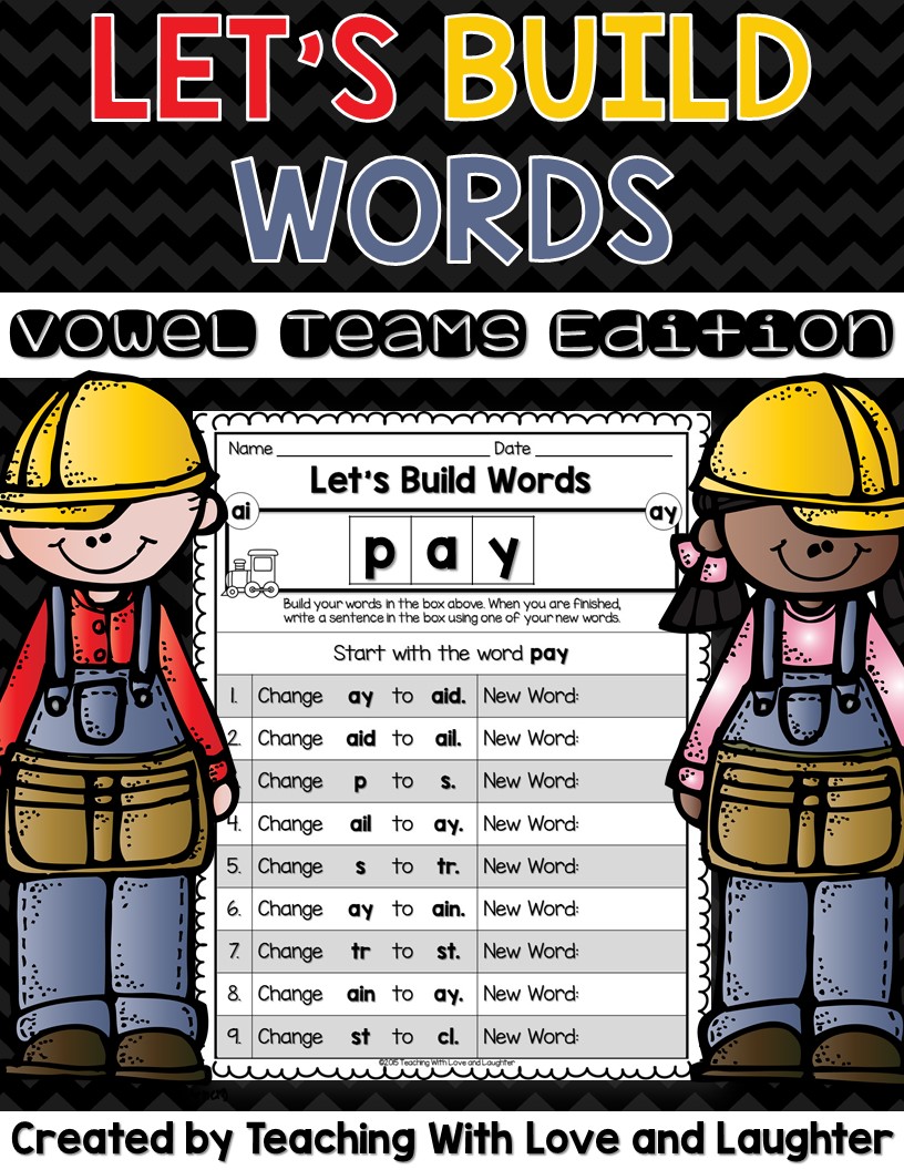 Teaching With Love and Laughter: Word Building