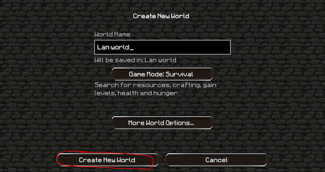 MineCraft with myZx: Tutorial: How to start a LAN world in MineCraft 1.3.1