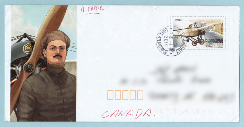 My Stamp Stuff: French Aviator Roland Garros