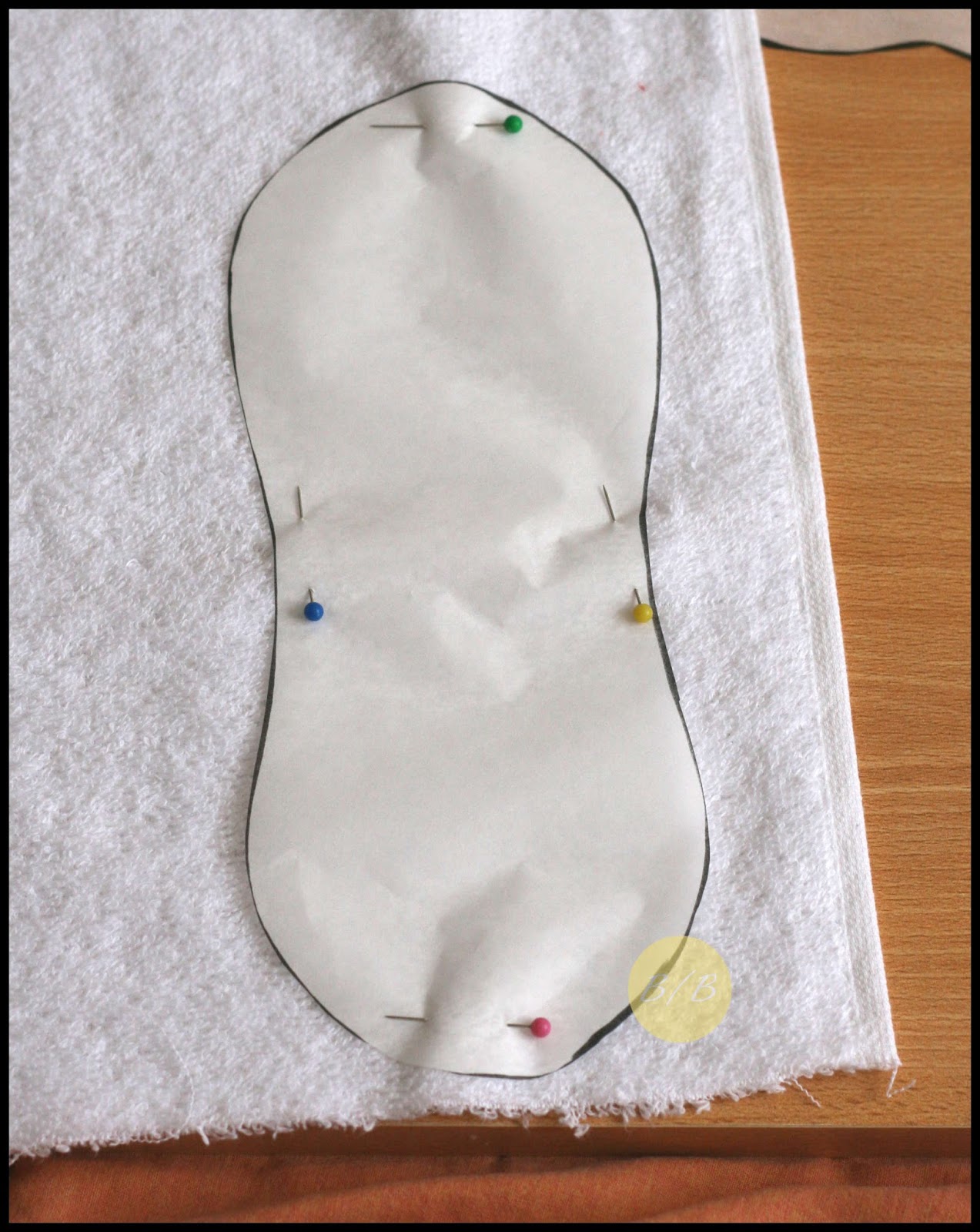 Un Blond & Une Brune: [DIY/ tuto] Serviettes hygiéniques lavables