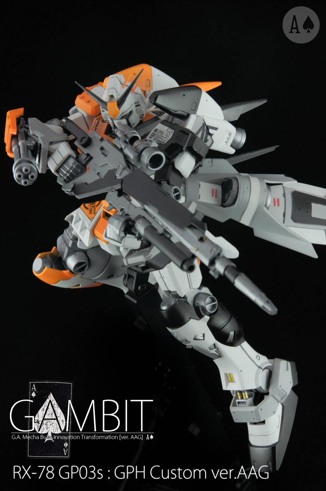G.A.M.B.I.T.: MG Gundam RX-78 GP03s : STAMEN - GPh Custom ver AAG