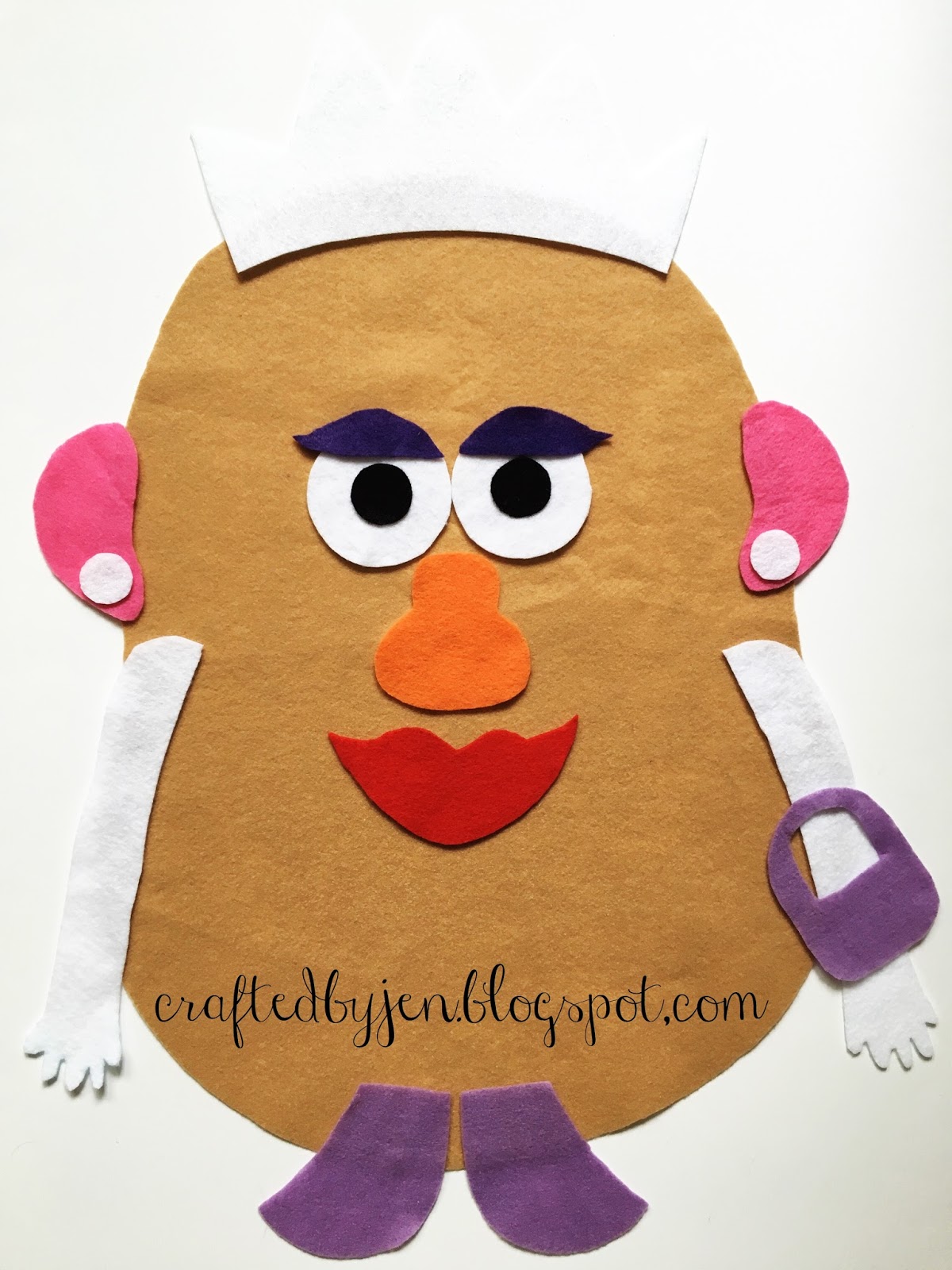 DIY Mr. Potato Head Busy Board