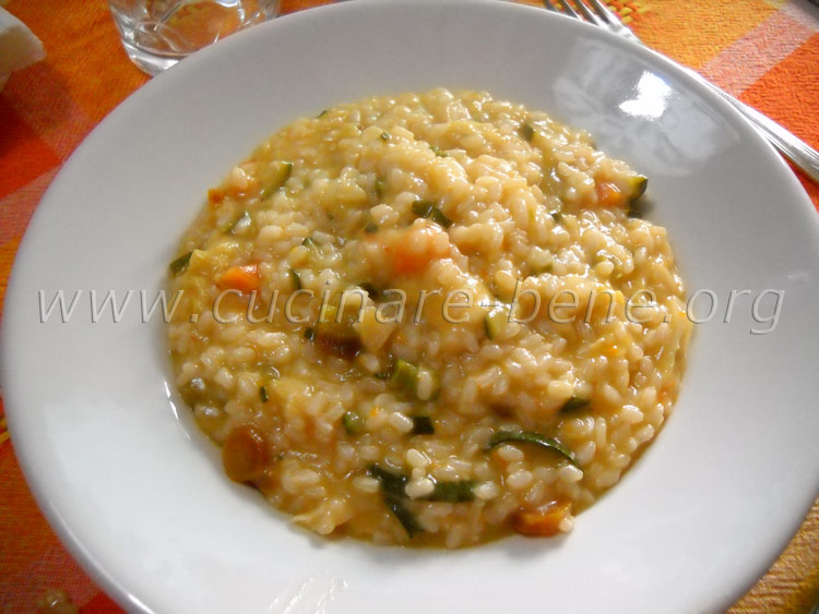 Risotto con verdure - Cucinare Bene | Ricette
