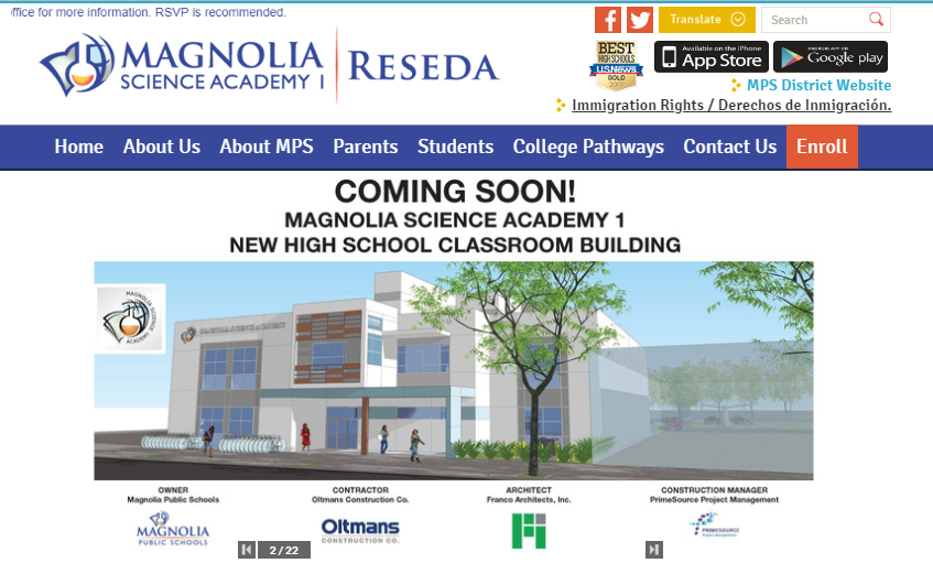 Magnolia Science Academy - A Gulen Charter School: 2019