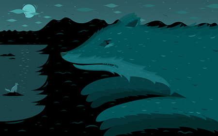 Las ilustraciones vectoriales de Alex Mathers - Área Visual