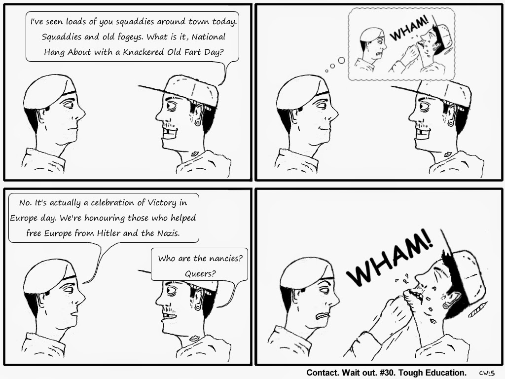 Contact. Wait out.: Contact. Wait out. #30. Tough Education.