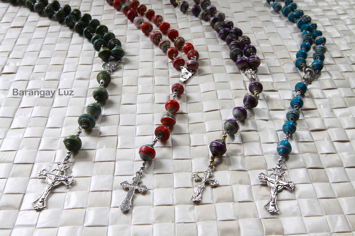Product from Waste: Paper Beads Rosary