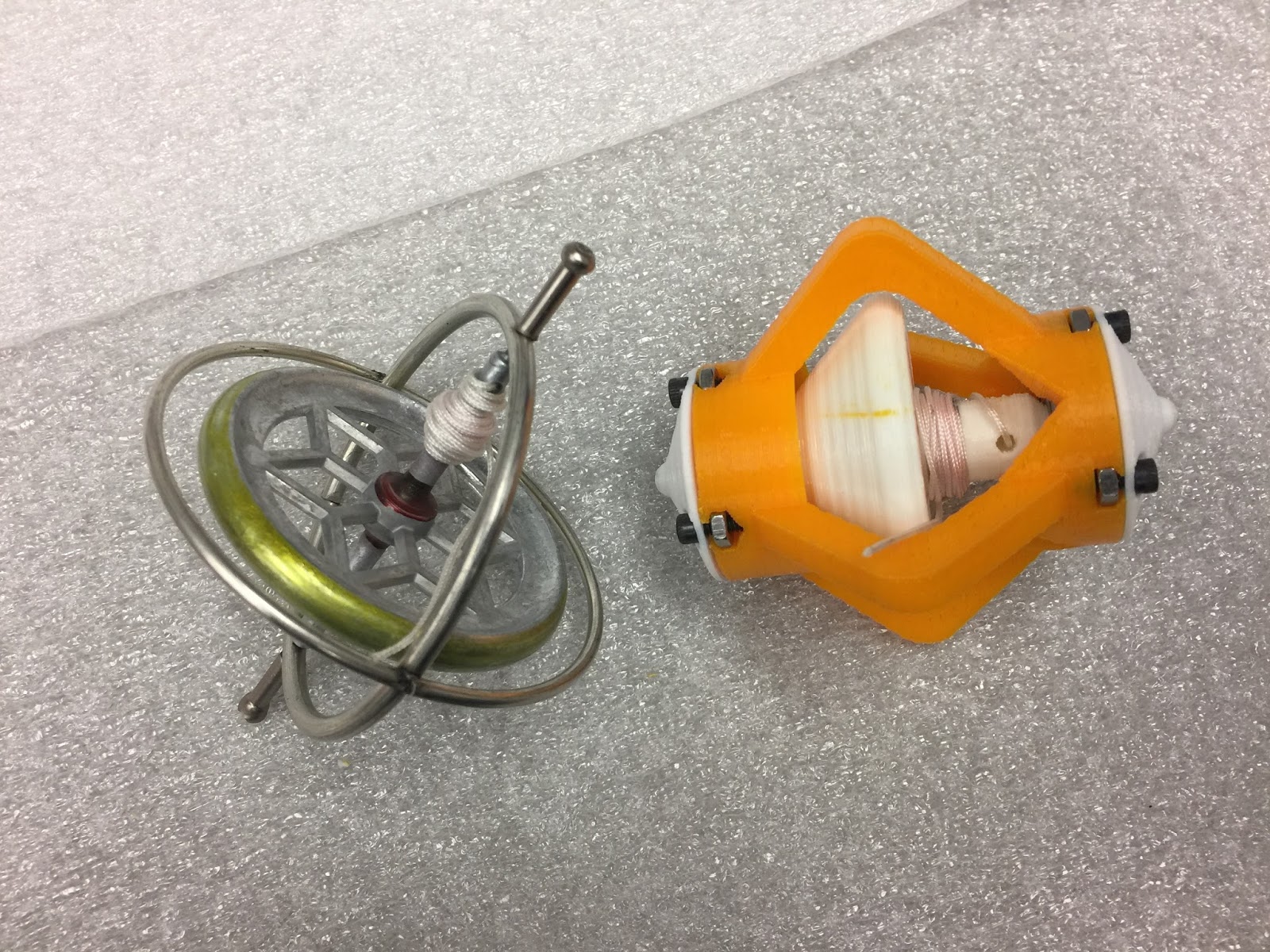 Eric Prints: Gyroscope (3D Printed)