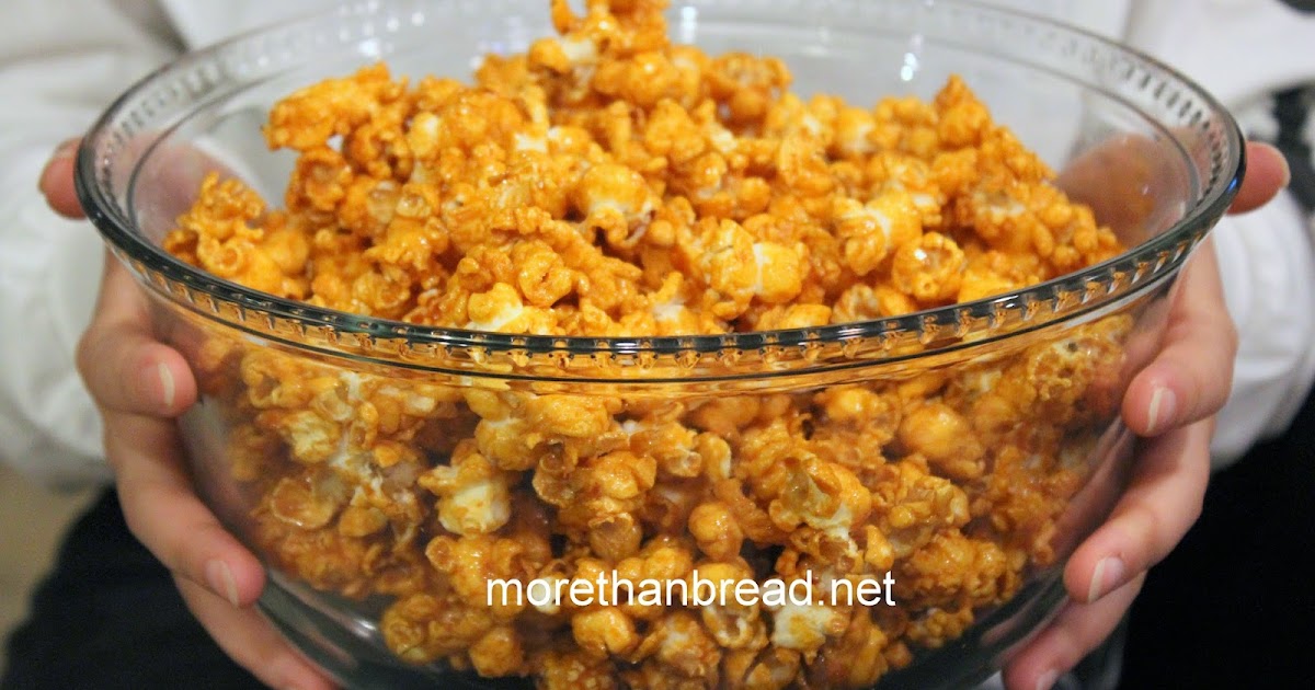 More Than Bread: Sriracha Honey Popcorn 是拉差爆谷