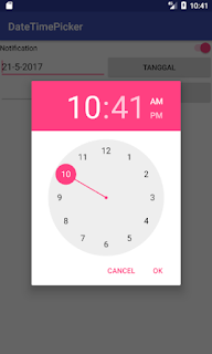 Membuat Aplikasi Date Time Picker Dialog Android Studio ~ Blog Setya Aji