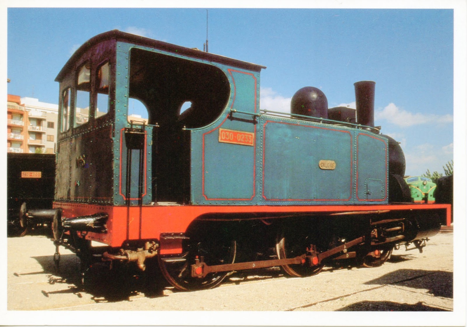 Rails sense fronteres: Locomotora RENFE (MC) 030-0233 "Caldes"