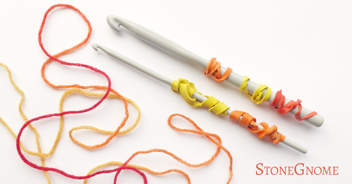 How to Hold your Hook and Avoid Pain from Crochet - StoneGnome