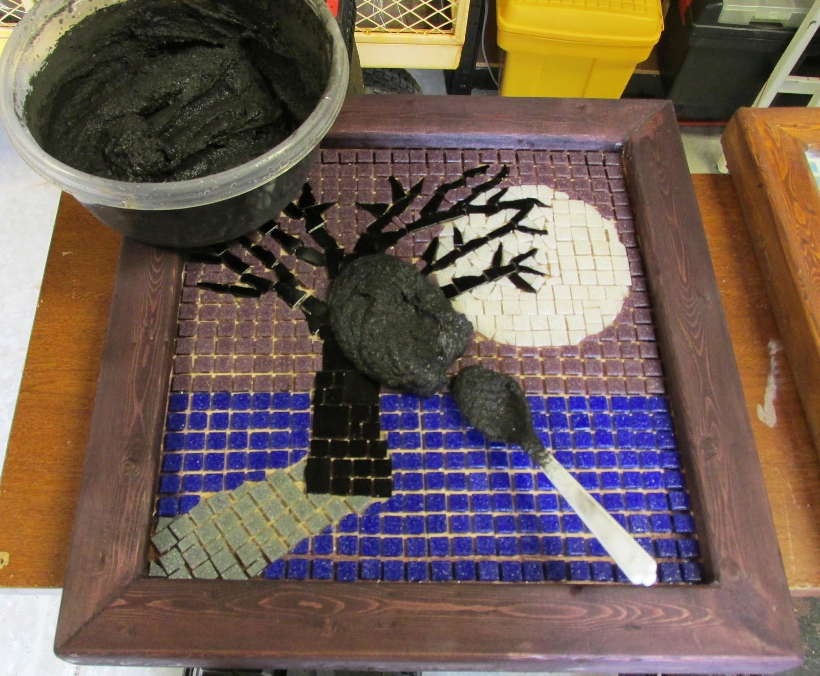 Jack Mast Mosaics: Moon Tree