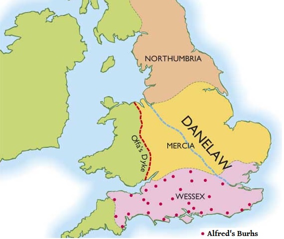 Clas Merdin: Tales from the Enchanted Island: The Mercian Burhs