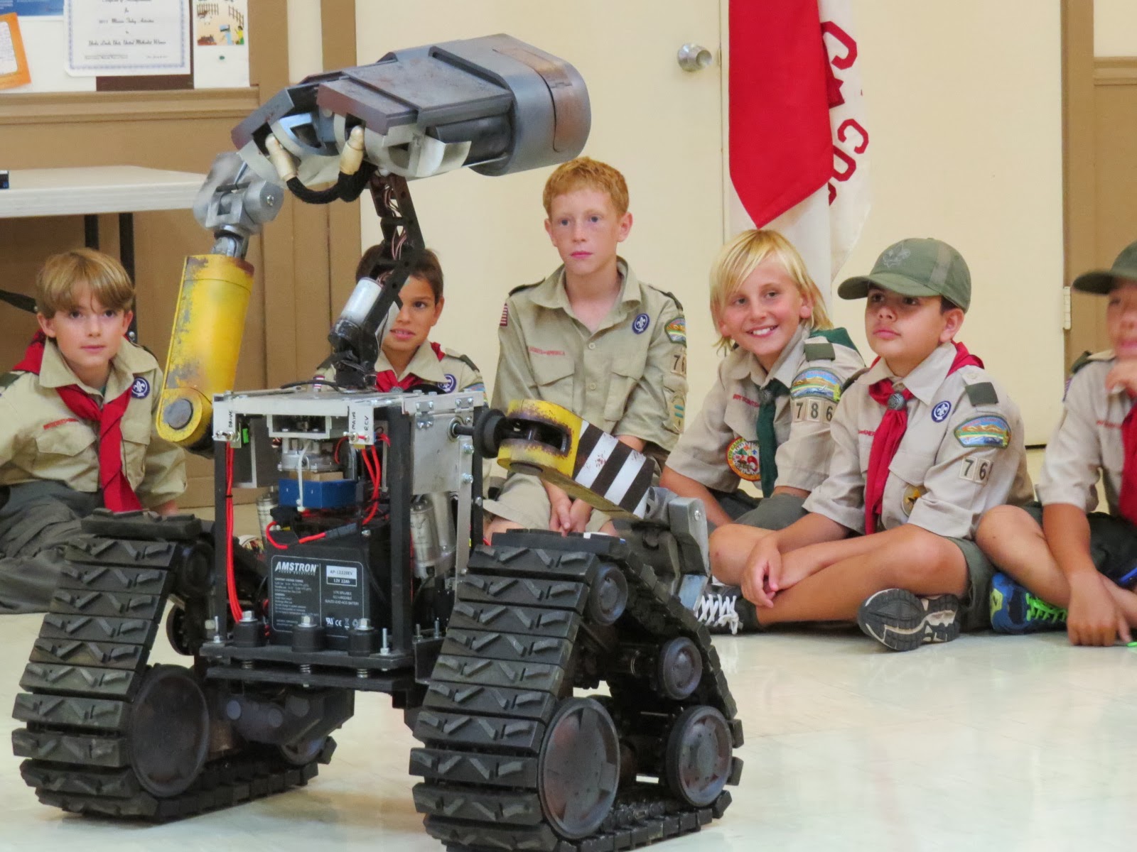 Adventures with WALL-E: Boy Scout Robotics