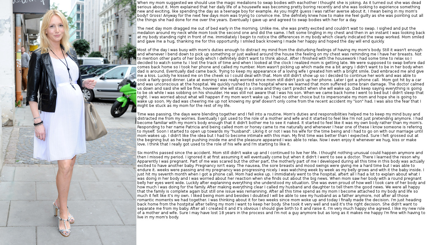 Marti's tg captions: Mom's life