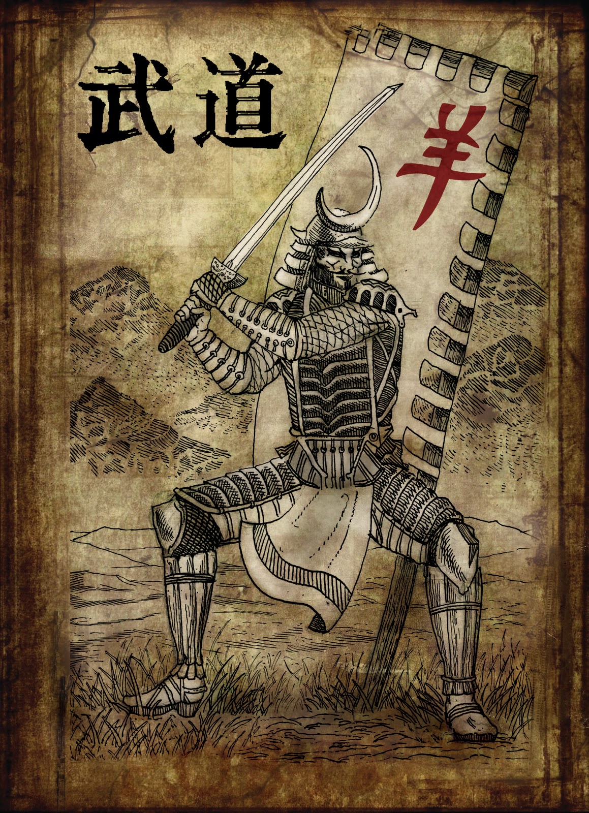 Hernan Conde De Boeck: Samurai del período Edo