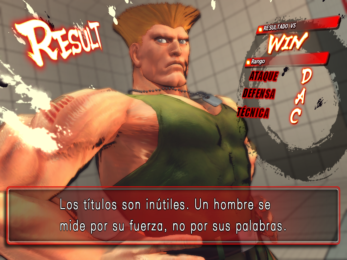 R.Mika's Training Room: Frases de Victoria SF IV: Guile