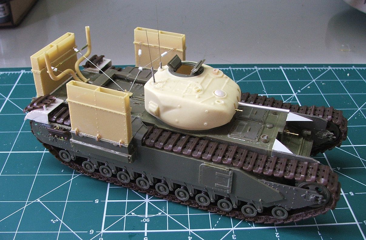 Panzerserra Bunker- Military Scale Models in 1/35 scale: Churchill Mk ...