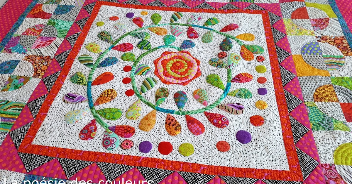 Quilt "rose"