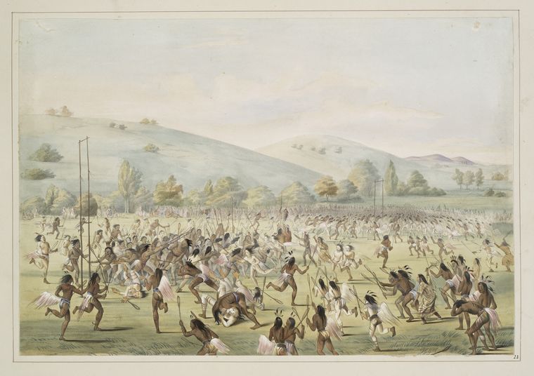 MA PRAVDA A MOI: La suite Catlin : Chasse au bison et autres activités ...