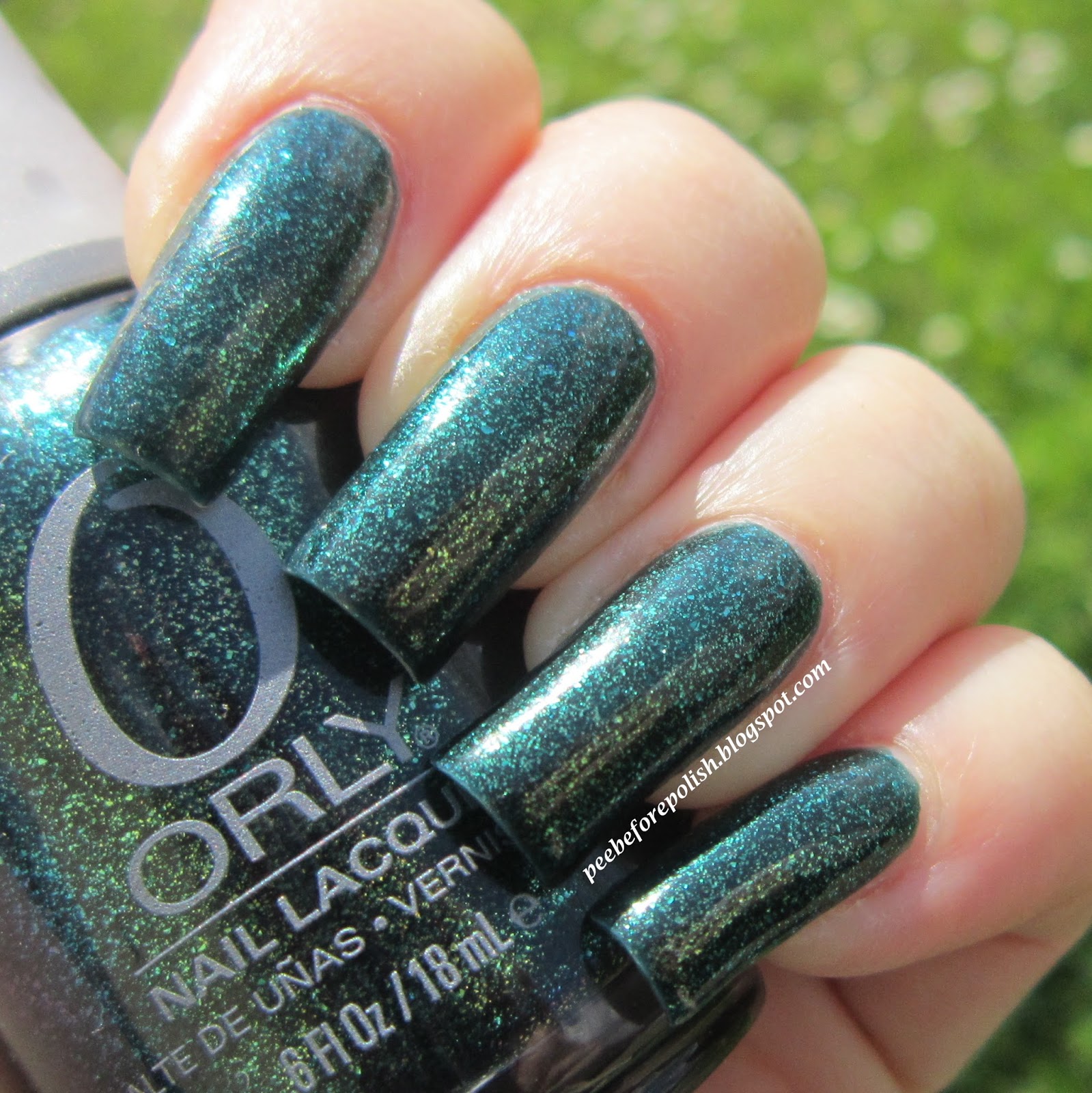 Pee Before Polish: Finishpedia #14: GLASS FLECKED [Orly Meet Me Under ...
