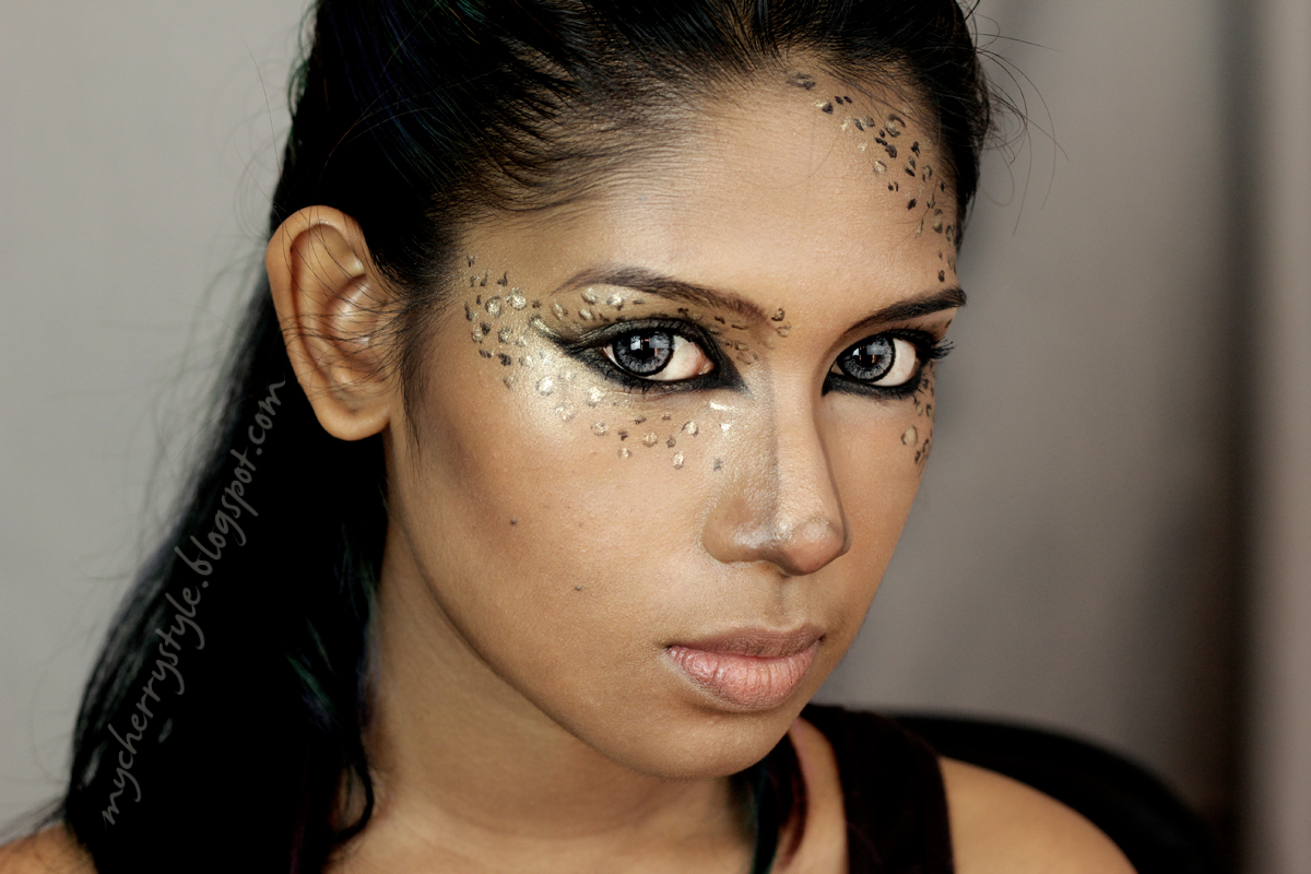 Leopard Face Makeup Tutorial