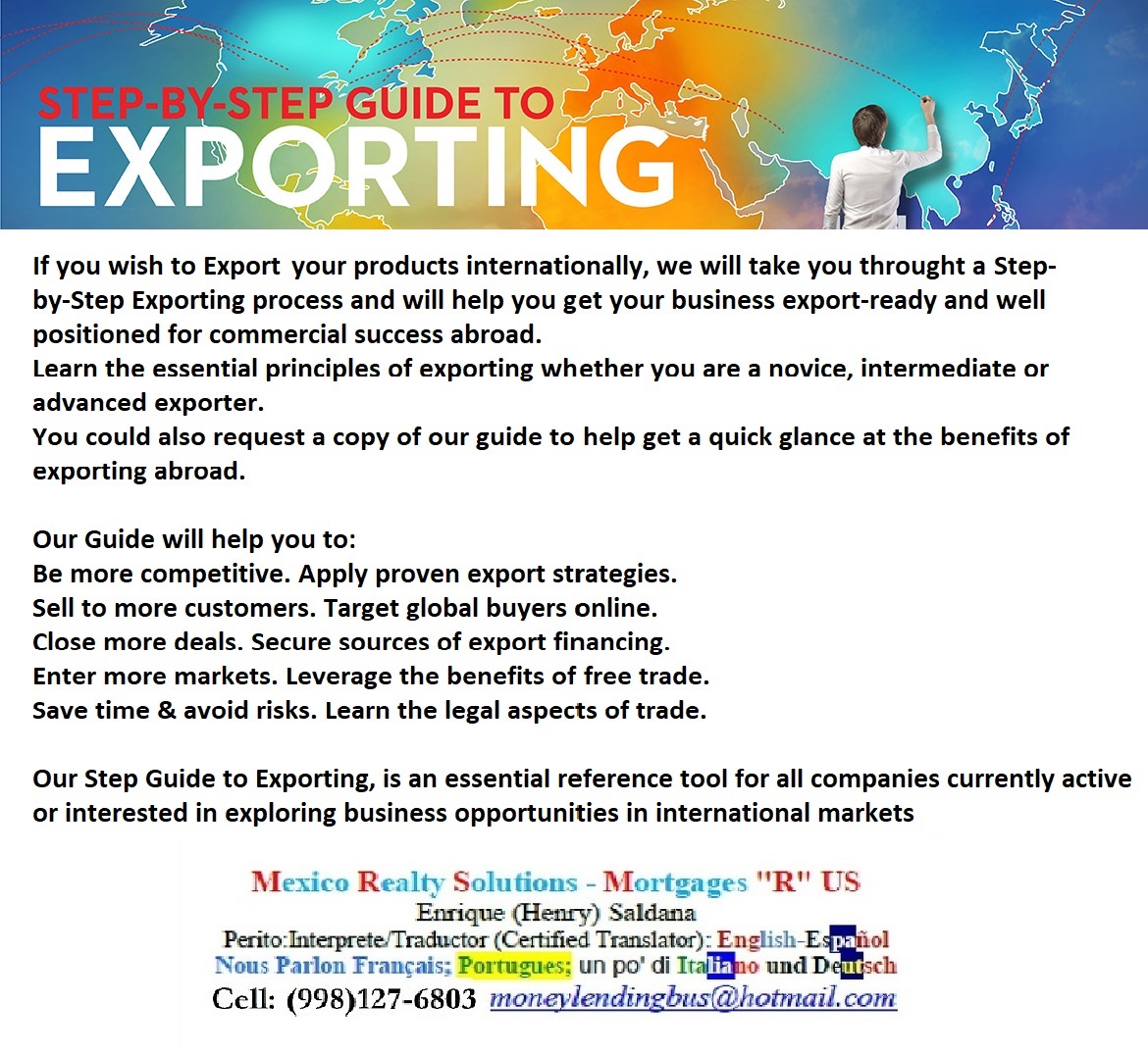 Global Market Brokers - Import / Export Consulting in Mexico and Abroad