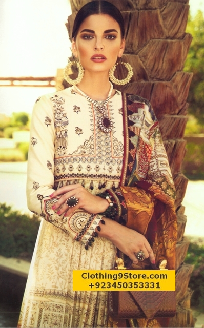 Elan Silk Collection 2017/2018 New Designs in Pakistan - Pakistani ...