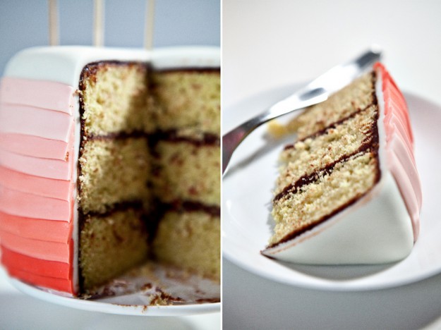 Trendysismos: Gradient Cake: tutorial