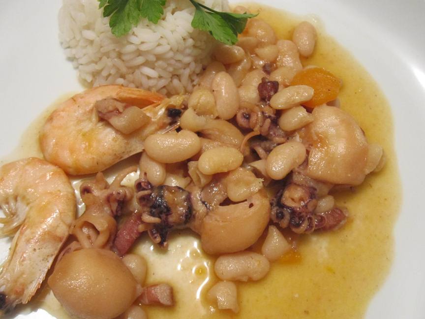 sabor a casa: Feijoada de chocos