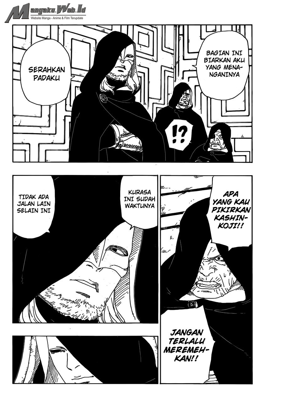 animesaeko Boruto, Manga,