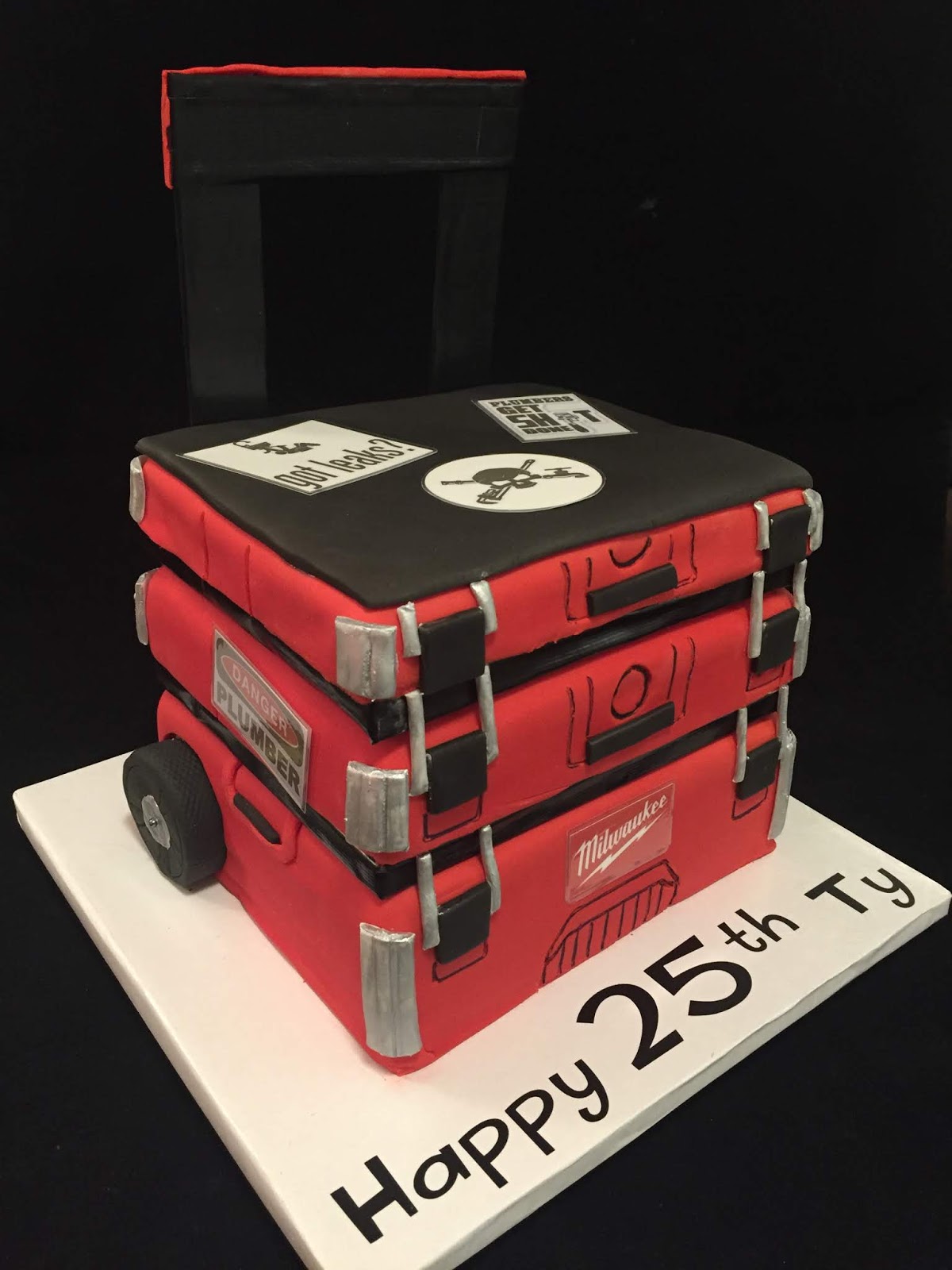 Ty's Milwaukee Tool Box Cake