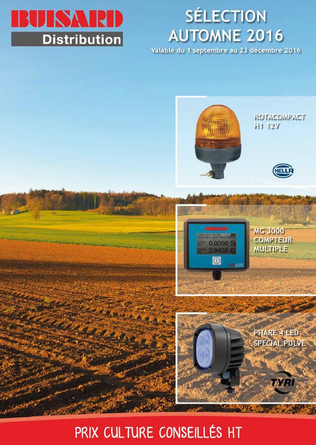 MOTOCULTURE LANGUEDOCIENNE : BUISARD d'Automne...