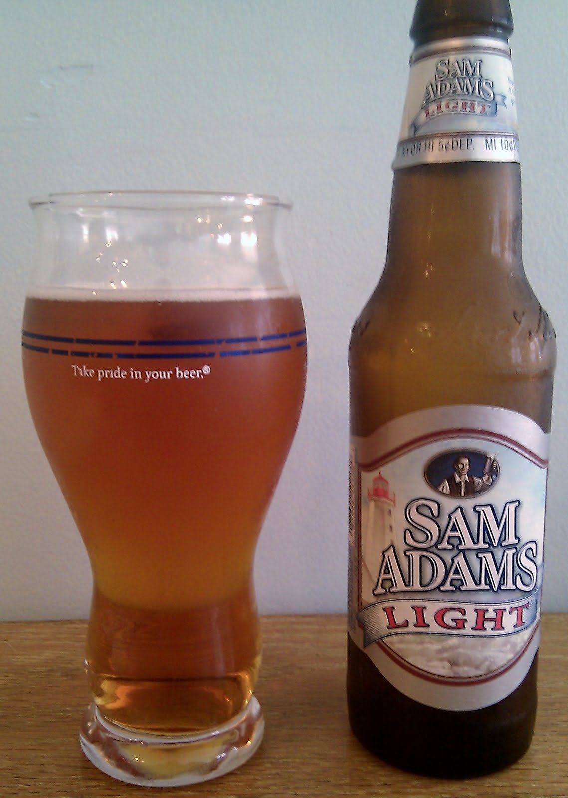 The Insurance Guy's Beer Blog: 2. Sam Adams Light