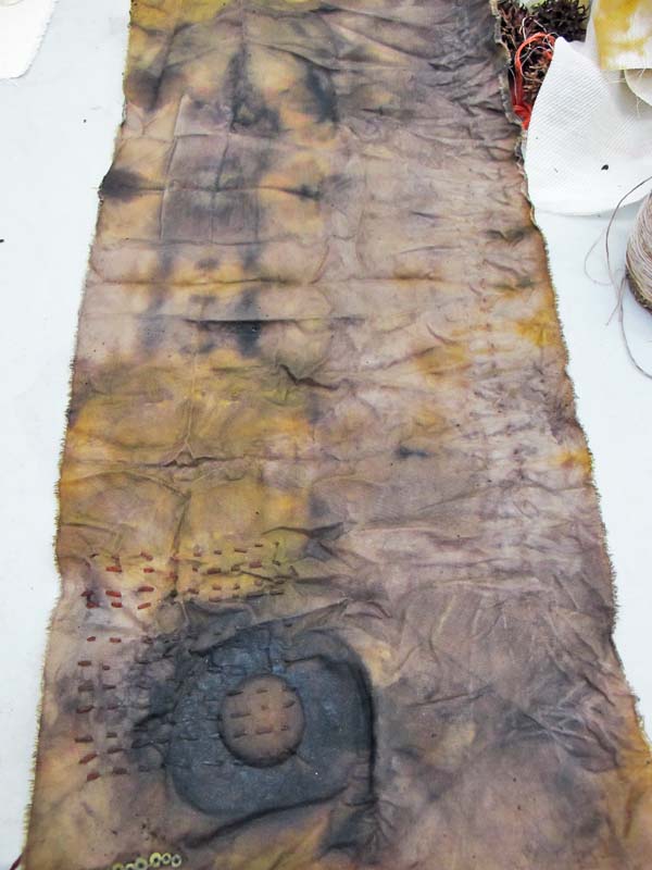 Jennifer Coyne Qudeen: Cleveland - India Flint workshop day 2