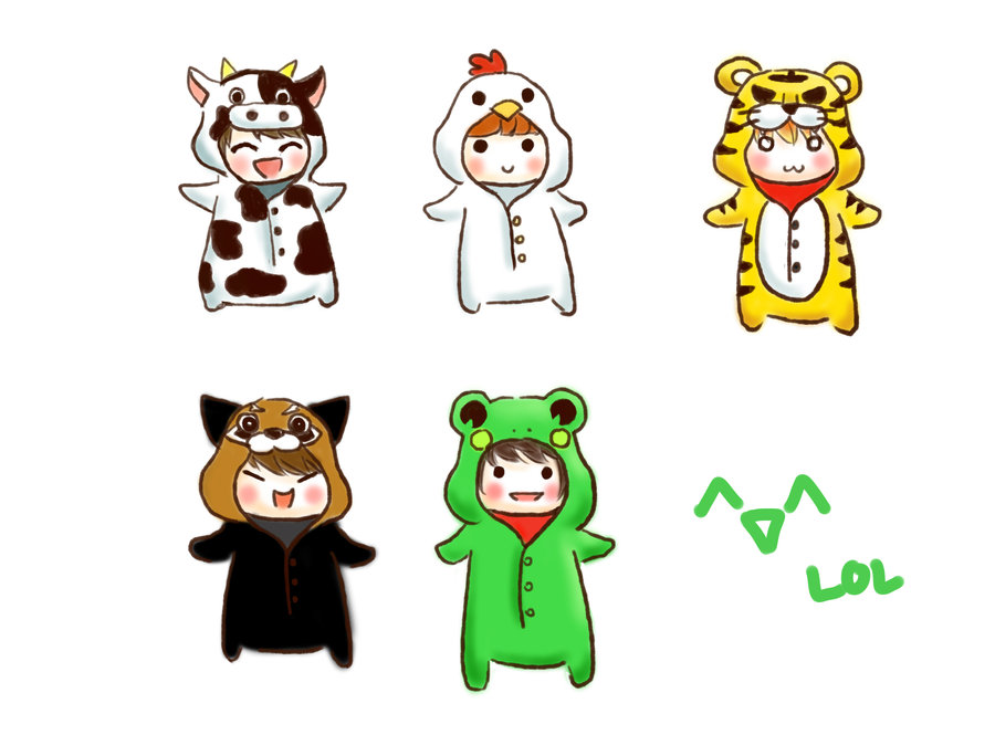 chibis: chibi animales