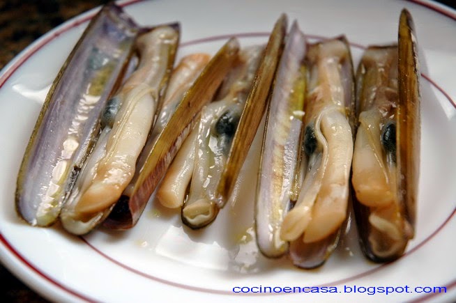 Cocino en Casa: Navajas a la plancha